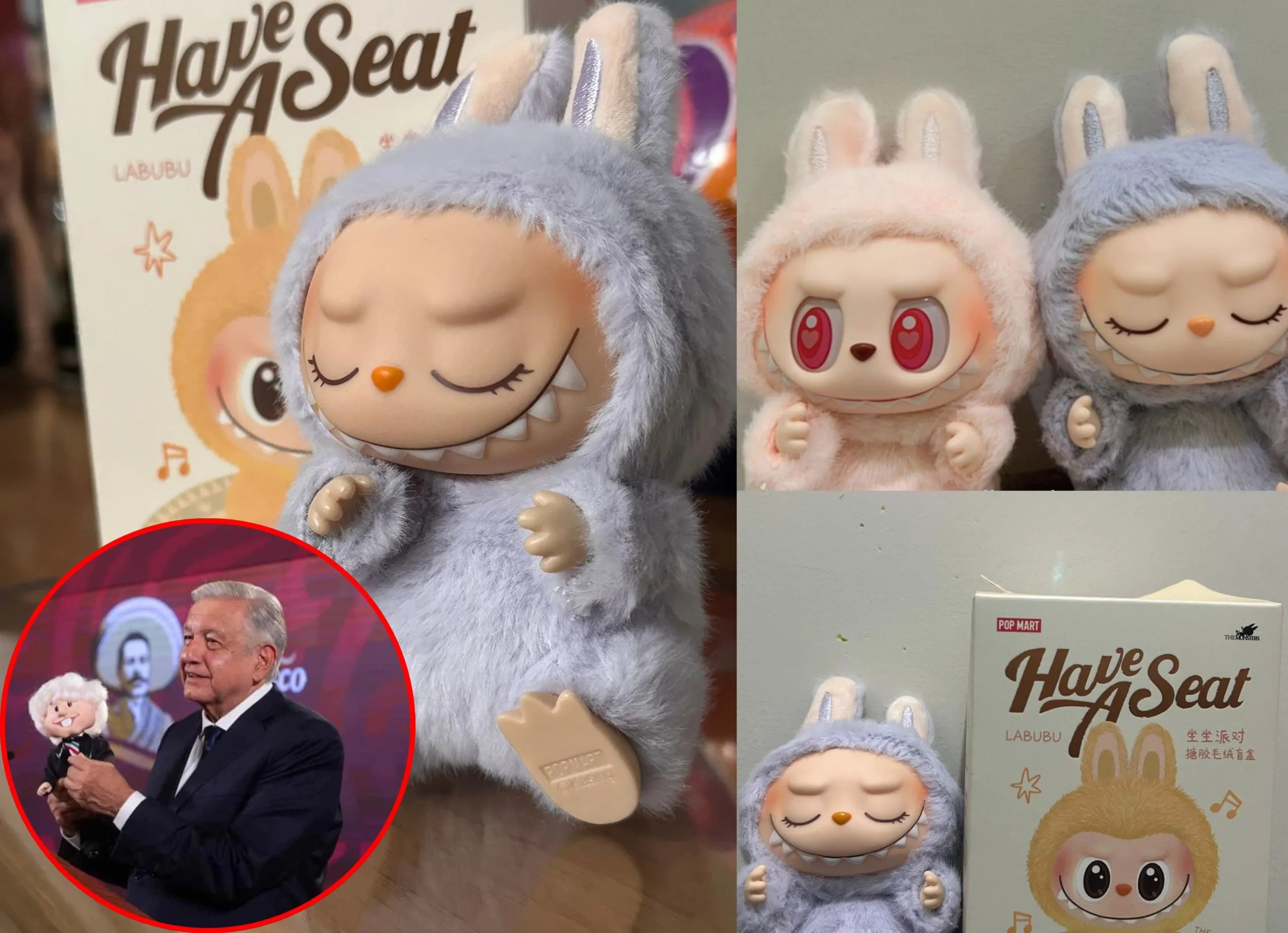 El ‘AMLO Labubu’; se viraliza muñeco viral con rostro de López Obrador ...