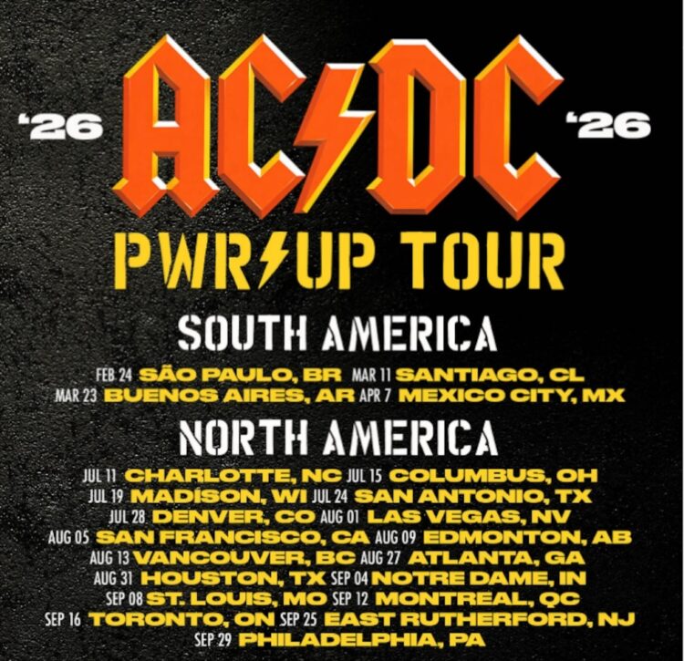AC/DC confirma su esperado regreso a Latinoamérica con el Power Up Tour – OLA NOTICIAS